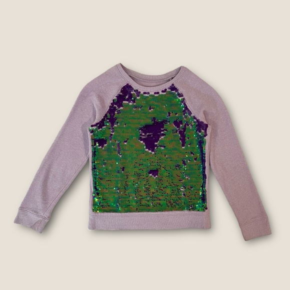 Justice | Shirts & Tops | Justice Girls Sequence Sweater | Poshmark
